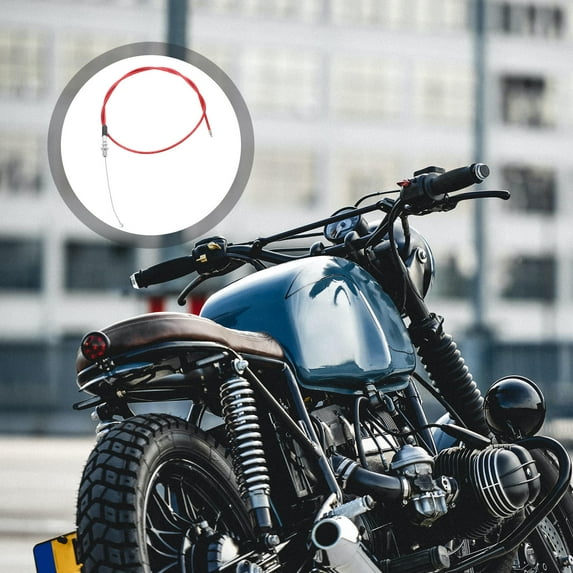 RENACLIPY Red Metal ATV Throttle Cable with Sleek Design and Wide ...