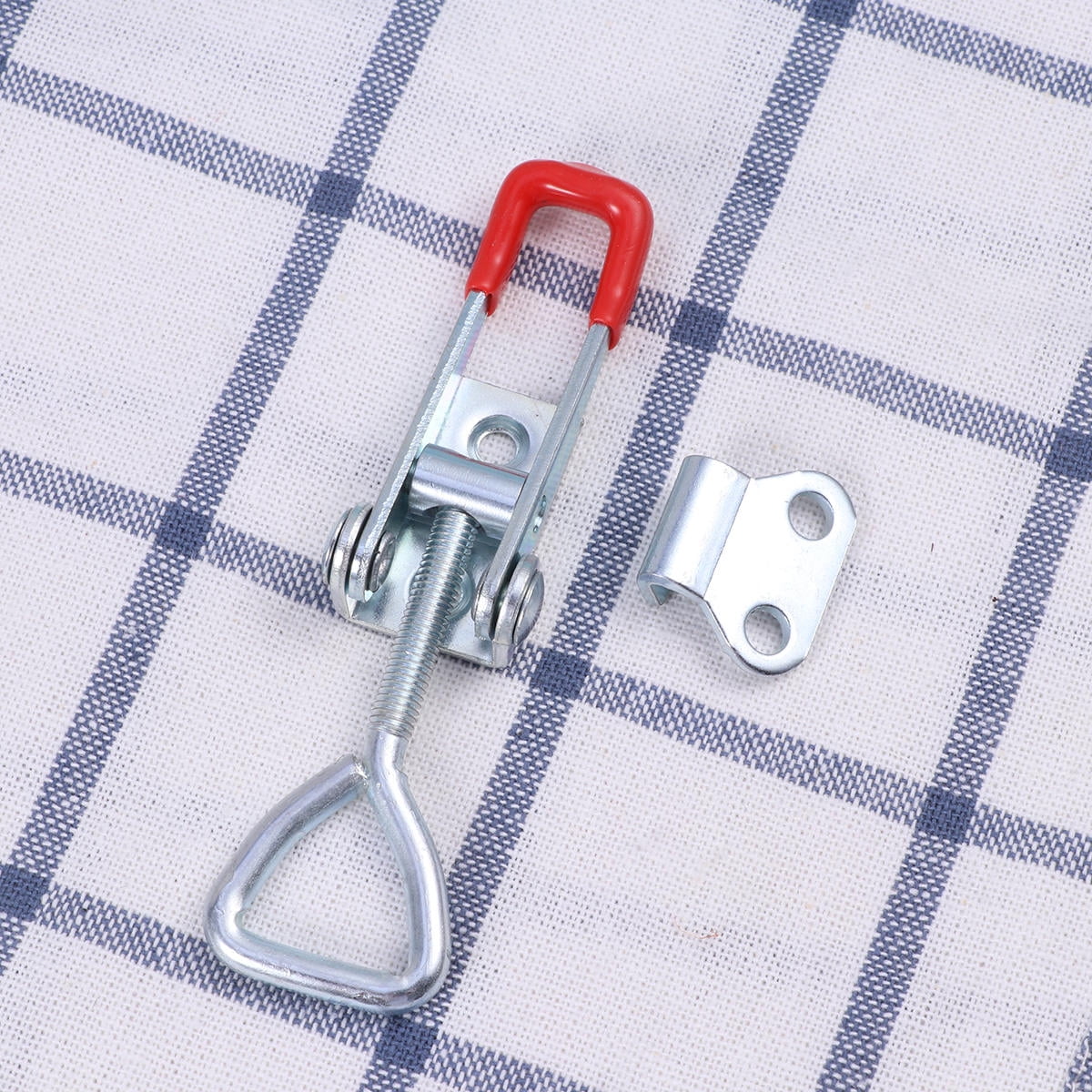 RENACLIPY Red Metal Toggle Latch Clamp 1Pcs for Cabinet Door Box Case ...