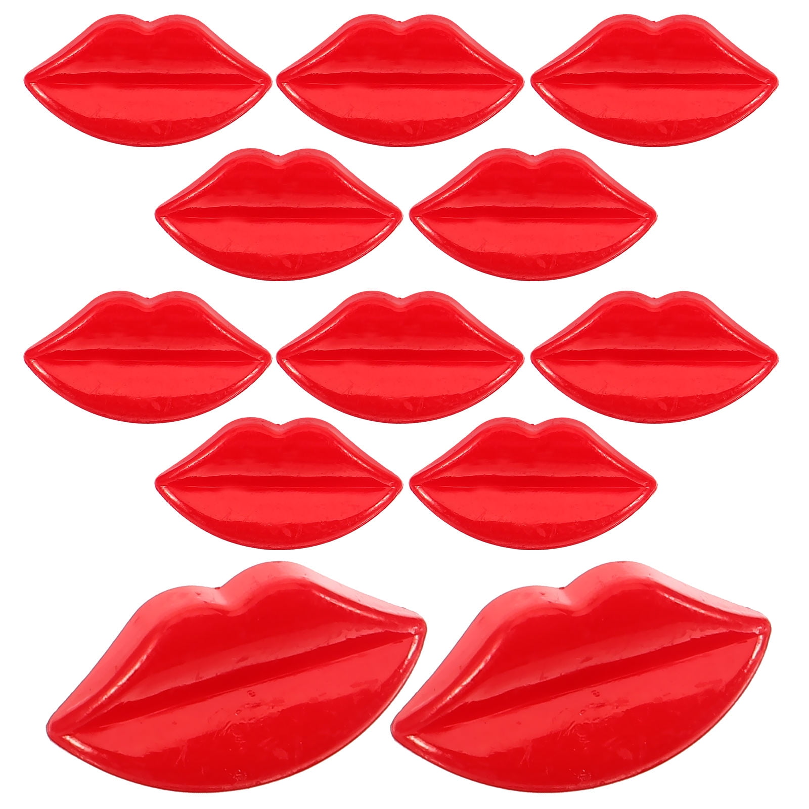 RENACLIPY Red Plastic Buttons 100Pack for Sewing Supplies and Diy ...