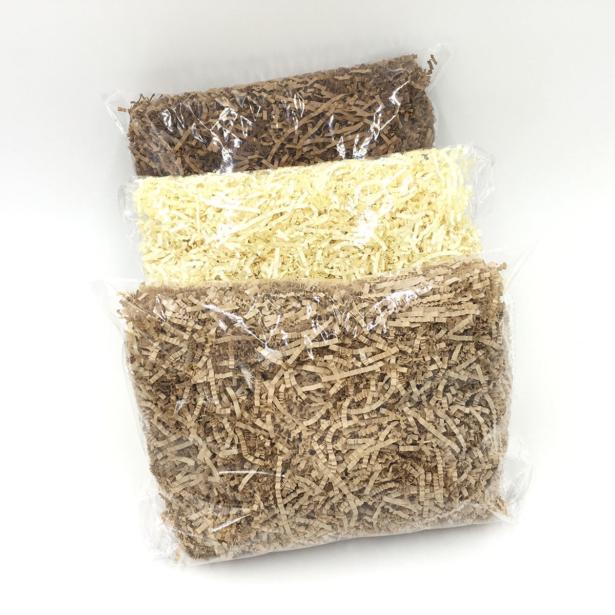 RENACLIPY Beige Crinkle Cut Paper Shreds for Wrapping, Basket Fillers ...