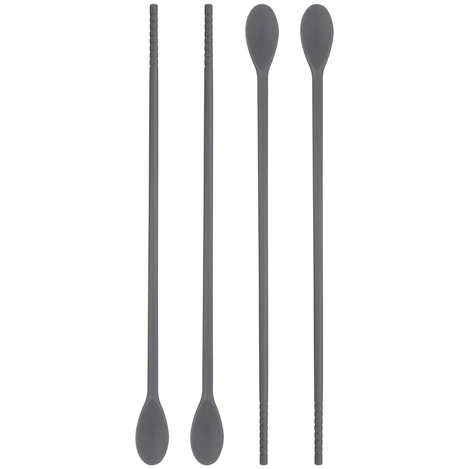 RENACLIPY 2 Pairs Silicone Chopstick Spoon Double Ended for Kitchen ...