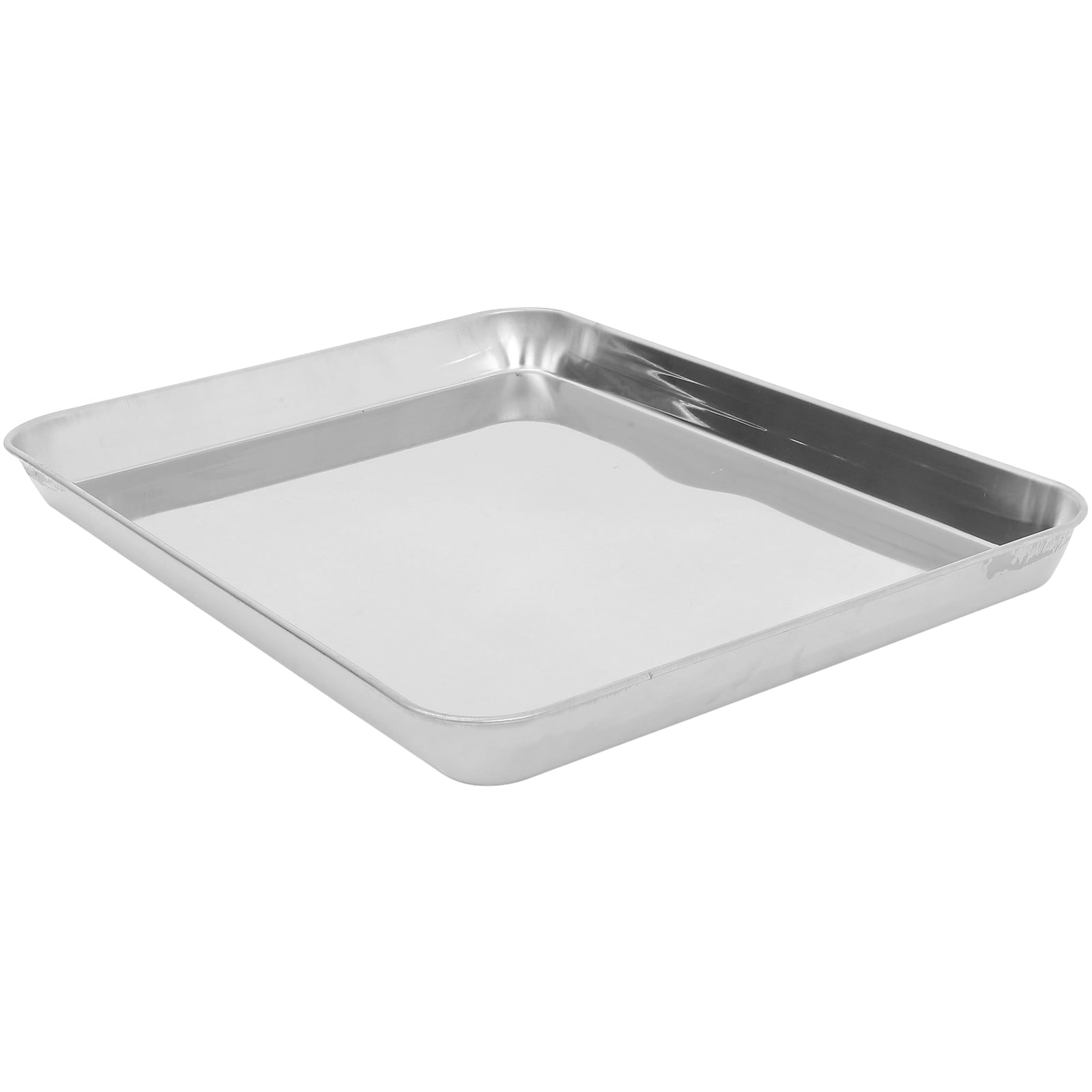 RENACLIPY Stainless Steel Kitchen Plate 430 Stainless Steel Serving ...