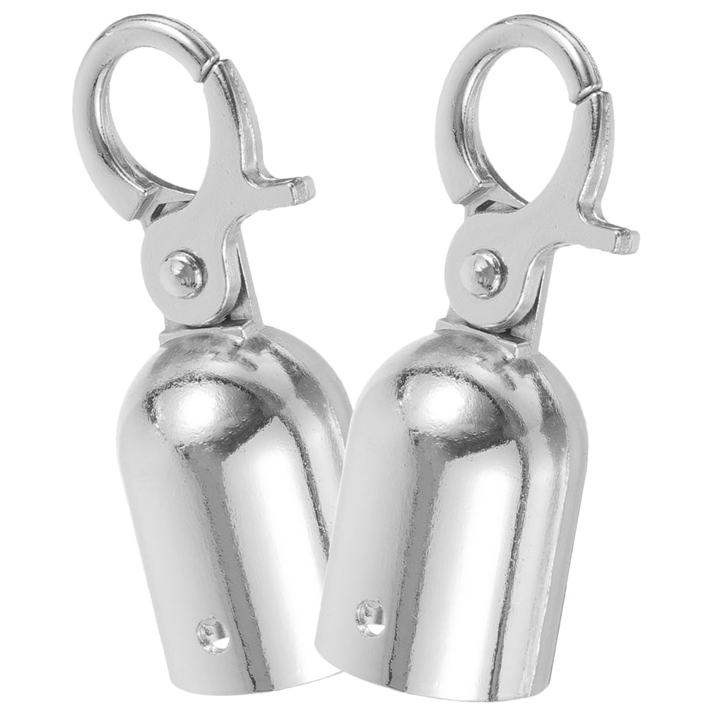 RENACLIPY Rope Snap End Cap Prevent Slipping Safety Isolation Silver ...