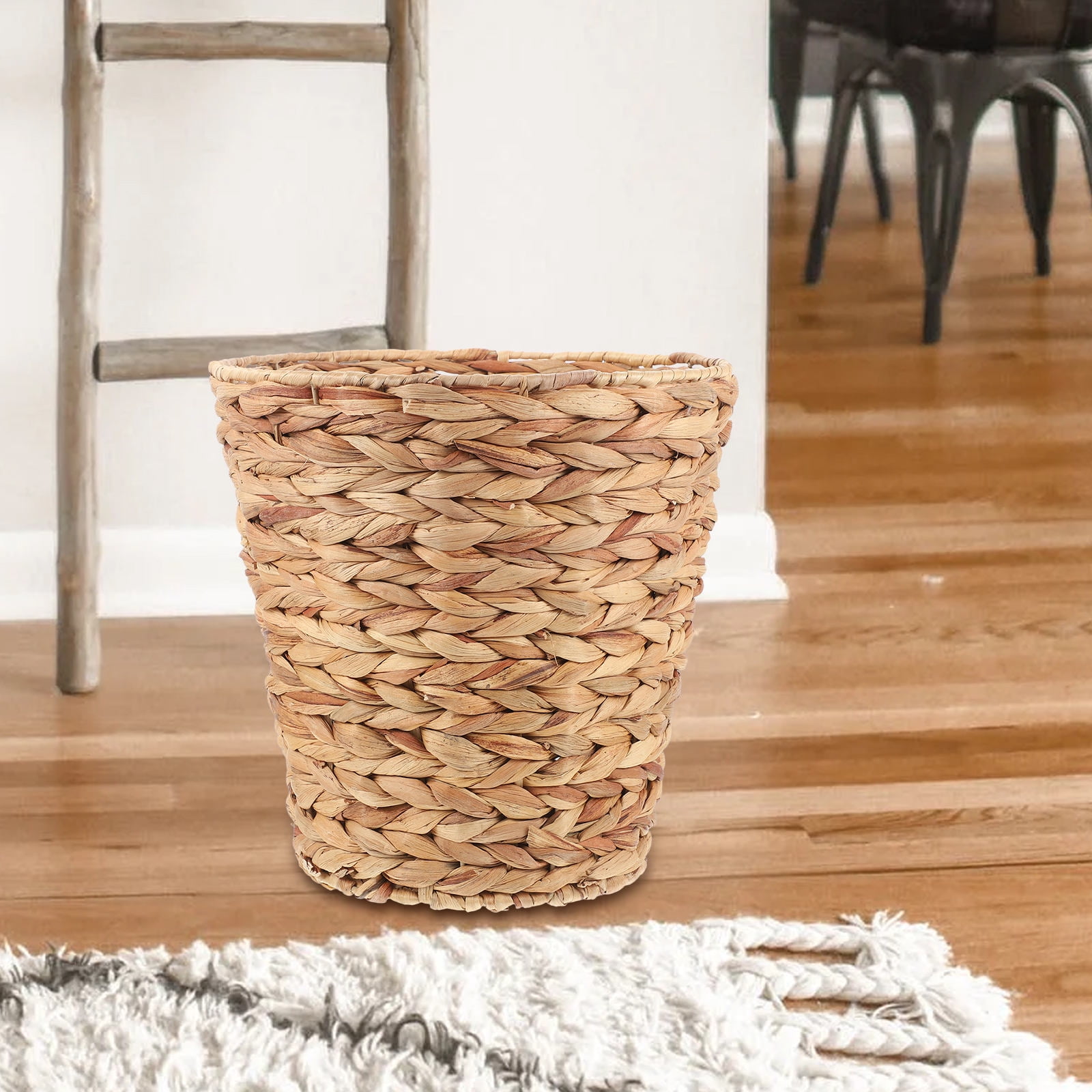 RENACLIPY Decorative Woven Basket Brown Gourd Grass Storage Organizer ...