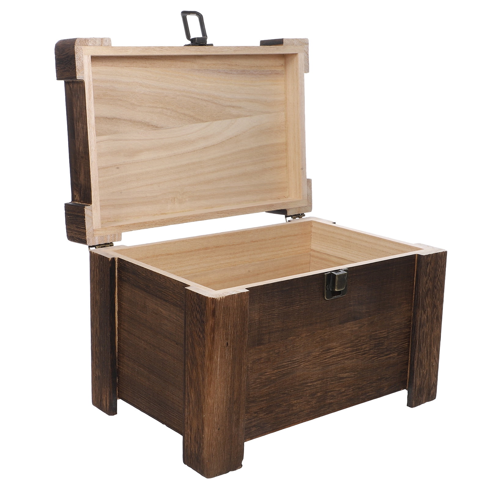 RENACLIPY Tea Storage Containers Wooden Tea Box Coffee Vintage Design ...