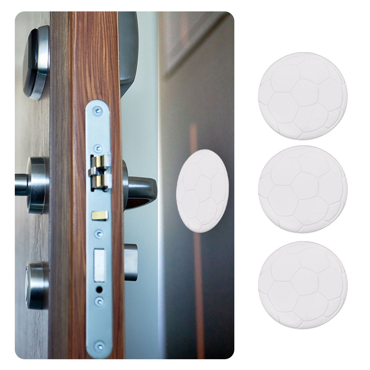 RENACLIPY Transparent Door Bumper and Stopper Nano PU Wall Protector ...