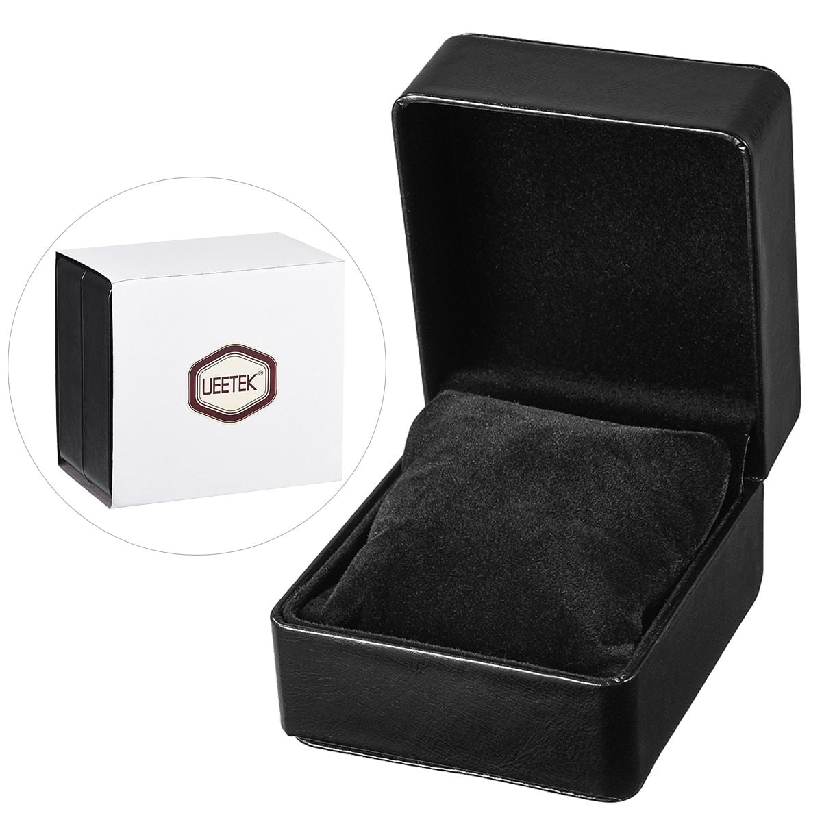 RENACLIPY Watch Box for Men Premium Display Case with Removable Cushion ...