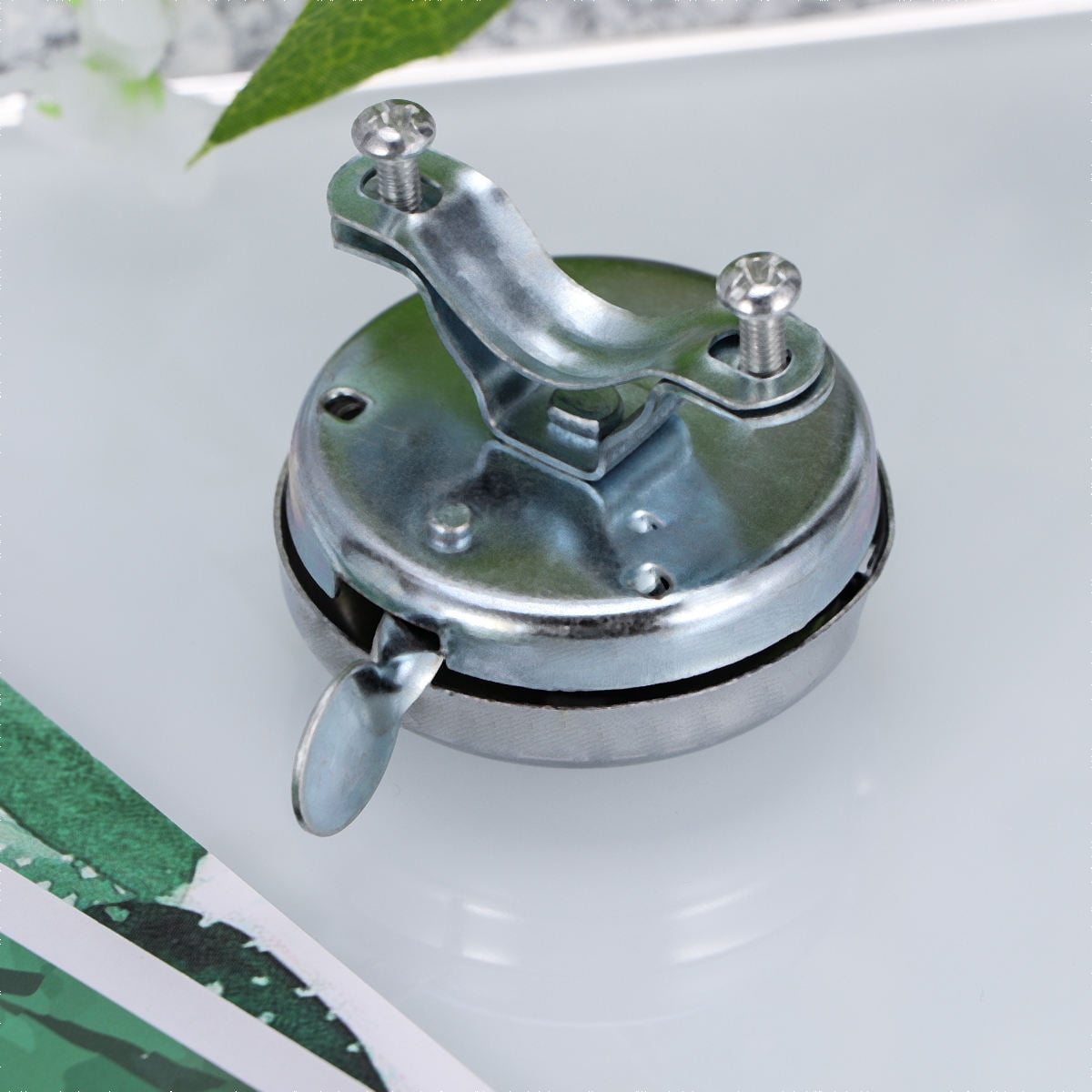 RENACLIPY White Metal Handlebar Bell with Loud Alarm Warning for ...