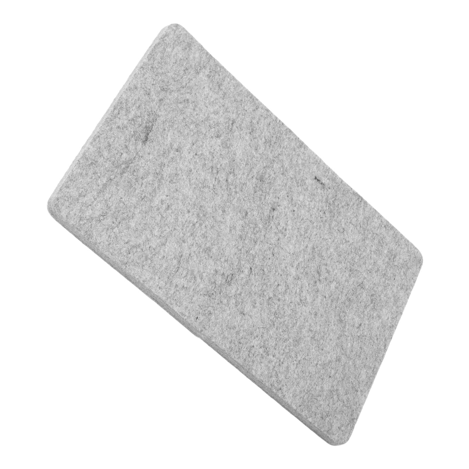 RENACLIPY Needle Felting Pad Felt Pressing Mat Wool Felt Light Grey ...