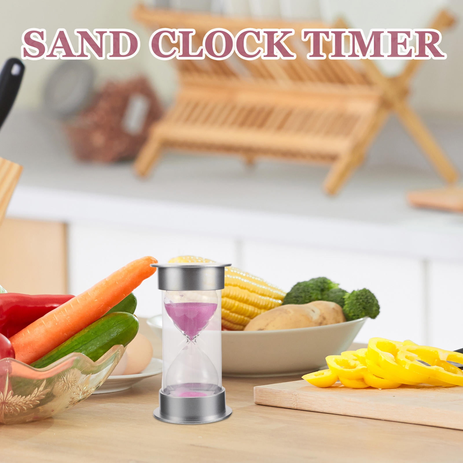 RENACLIPY Multi Plastic Timer for Home Use, Stylish and Accurate Sand ...