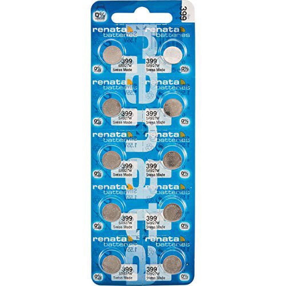RENATA 399 Non-rechargeable Battery, Watch, Single Cell, Silver Oxide ...