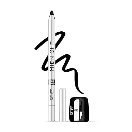 RENEE Midnight Kohl Kajal Pencil | Waterproof, Smudgeproof With ...