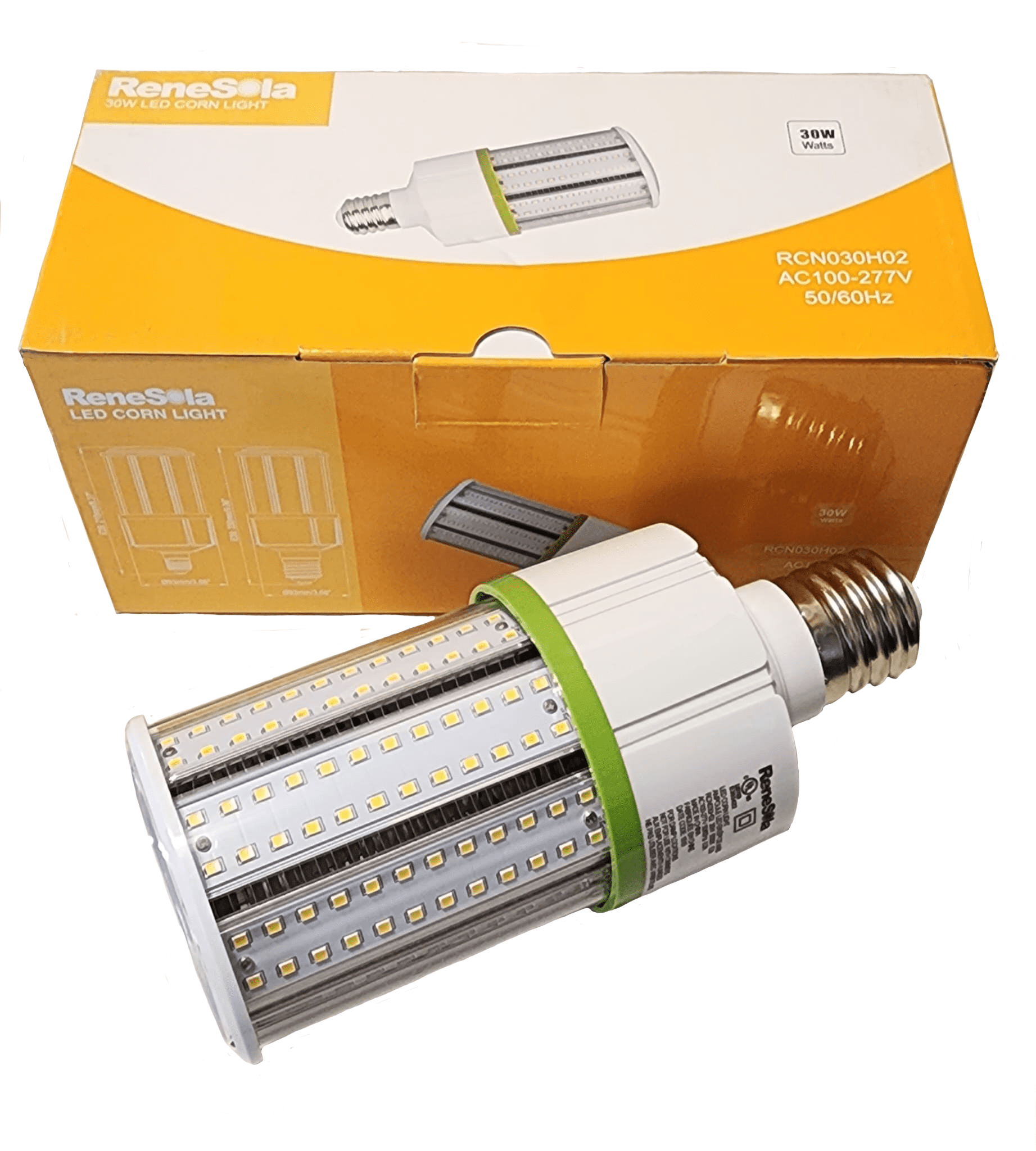 RENESOLA Led Corn Light 30 Watts 4000K E39 Model RCN030H0207 - Walmart.com