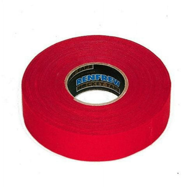 RENFREW PRO (1) Single Roll RED Cloth Hockey Stick, Blade Tape - 24MM x ...