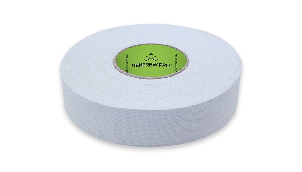 RENFREW PRO (1) Single Roll WHITE Cloth Hockey Stick, Blade Tape - 24MM ...