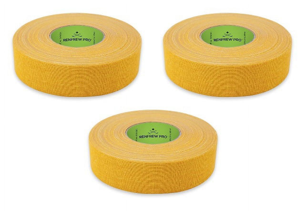 RENFREW PRO (3) Roll Pack Cloth Hockey Stick, Blade Tape - 24MM x 25M ...