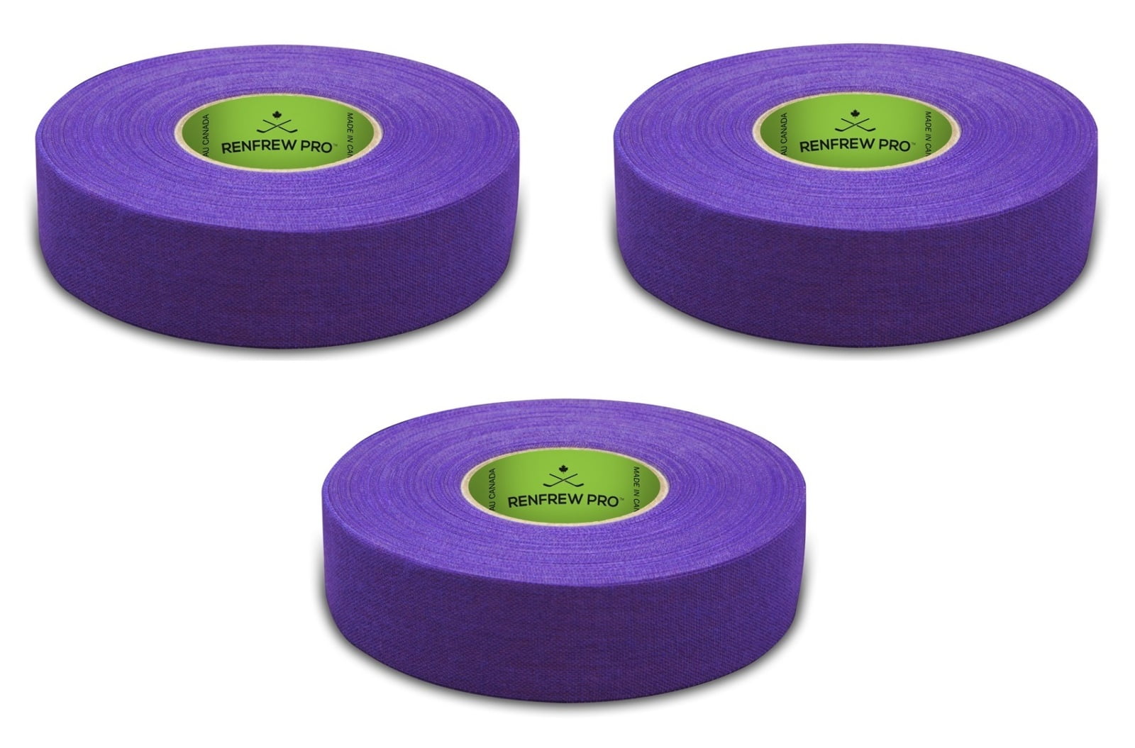 RENFREW PRO (3) Roll Pack Cloth Hockey Stick, Blade Tape - 24MM x 25M ...