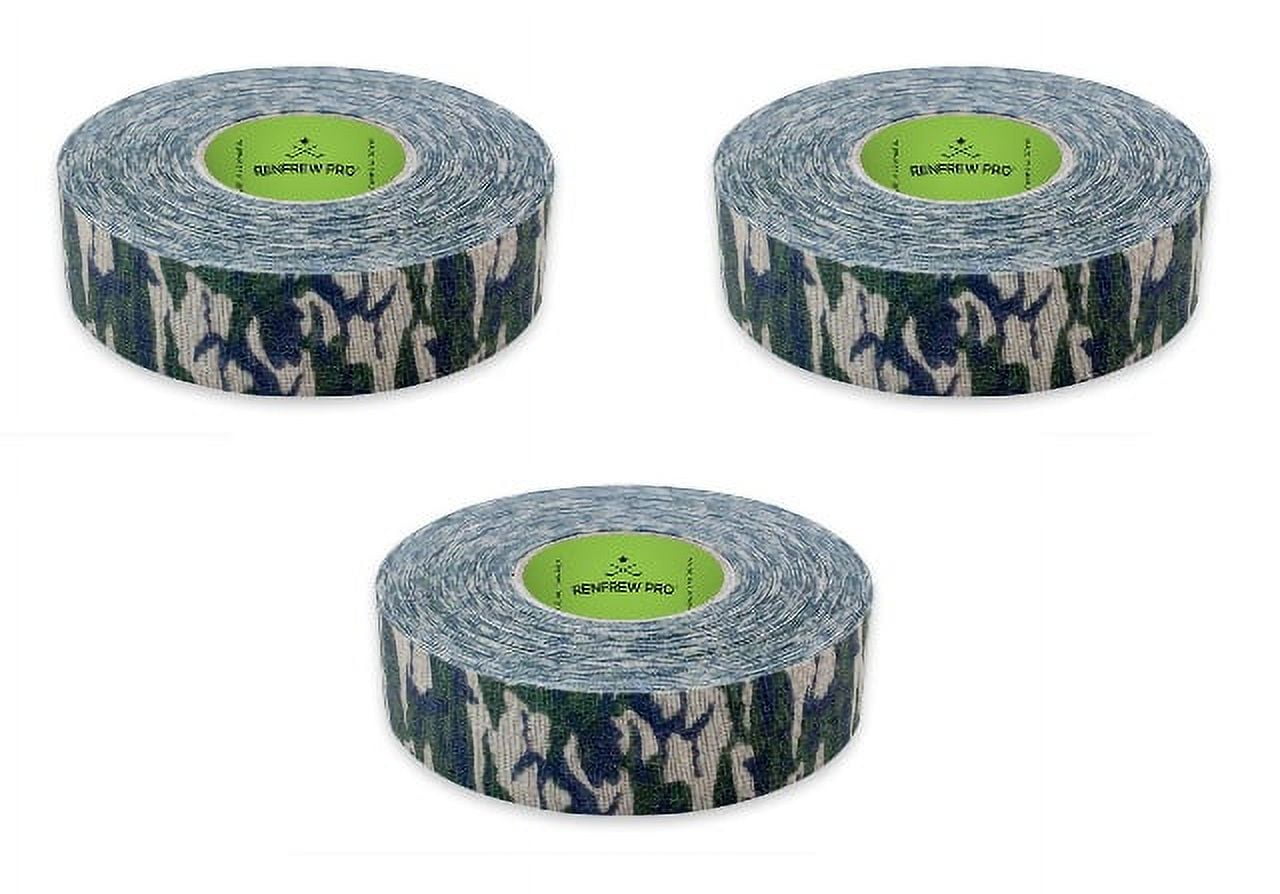 RENFREW PRO (3) Roll Pack Cloth Hockey Stick Tape - 24MMx25M (Green ...
