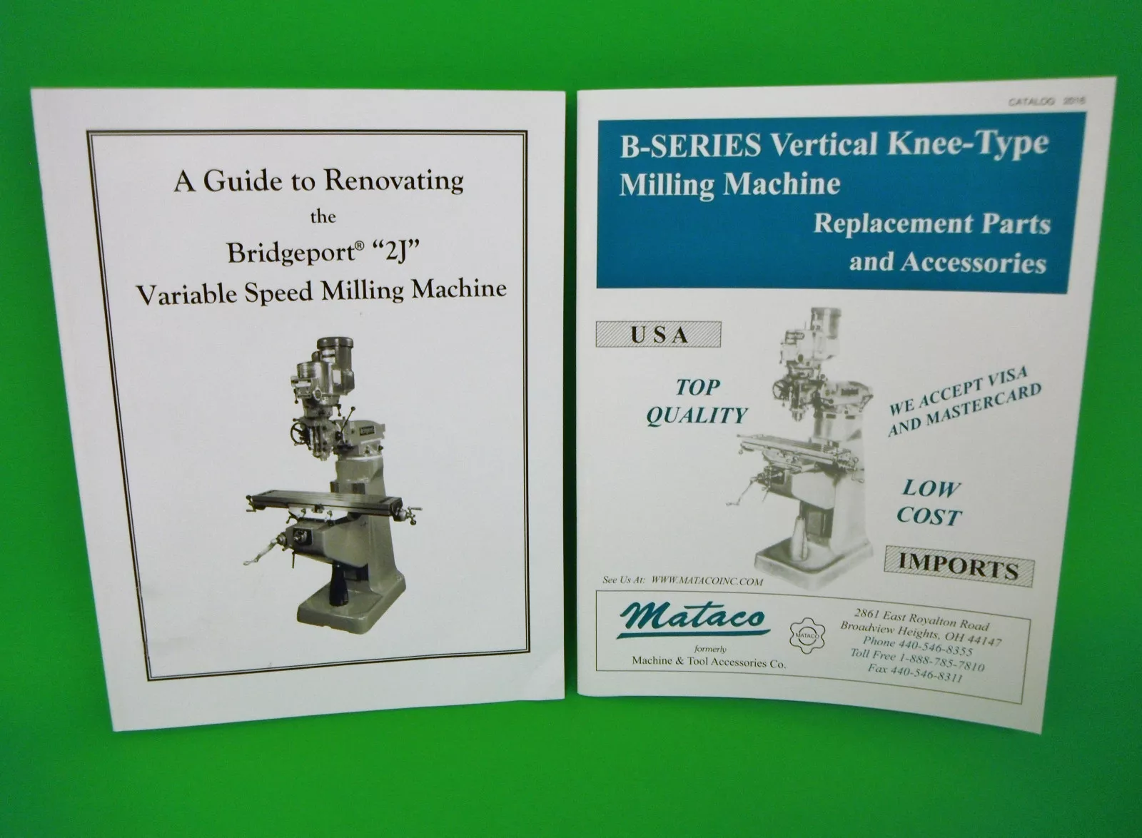 RENOVATION GUIDE for BRIDGEPORT VARIABLE SPEED milling machine & PARTS ...