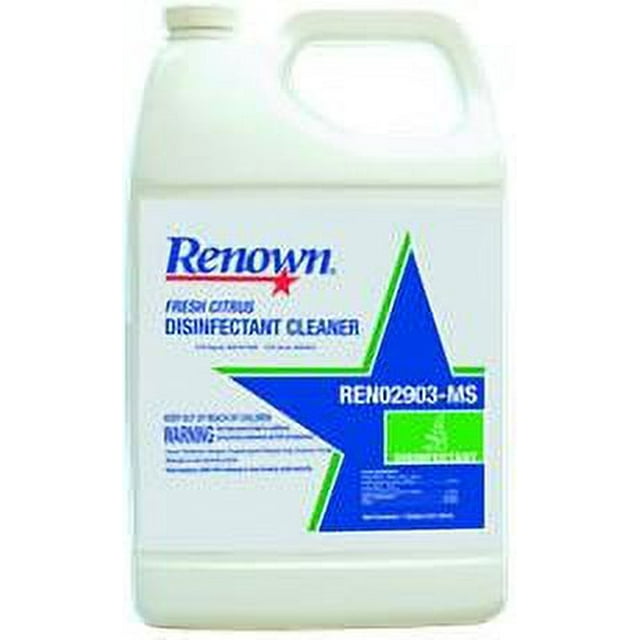 RENOWN FRESH CITRUS DISINFECTANT CLEANER, 1 GALLON - Walmart.com