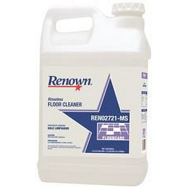 RENOWN® RINSELESS FLOOR CLEANER, 2.5 GALLON - Walmart.com