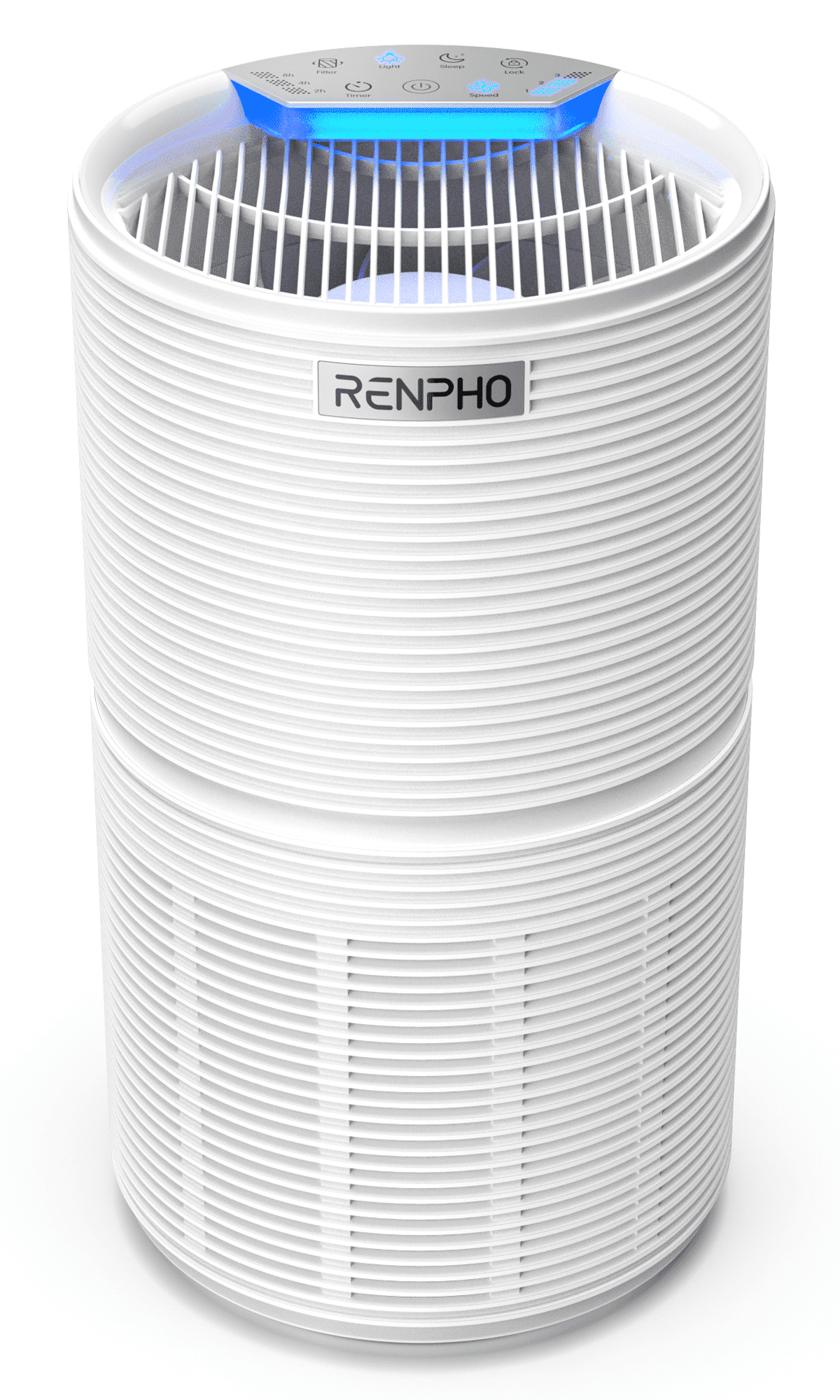 RENPHO Air Purifier for Home Large Room Up to 600 Sq.ft H13 True HEPA Filter 5 Stage Air Cleaner Odor Eliminators for 99.97 Allergies Smoke Odors Dust Pollen Pets Dander Walmart Business Supplies