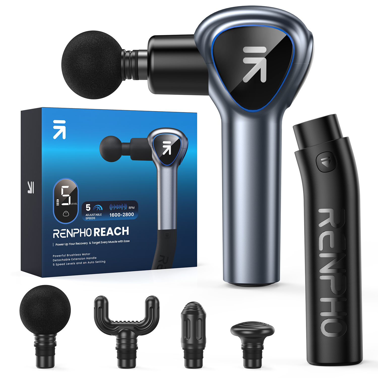 Equate TENS & EMS Pain Therapy Device, Electric Muscle and Nerve ...