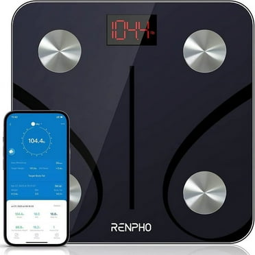 Brookstone Health App Enabled Smart Weight Scale - Walmart.com