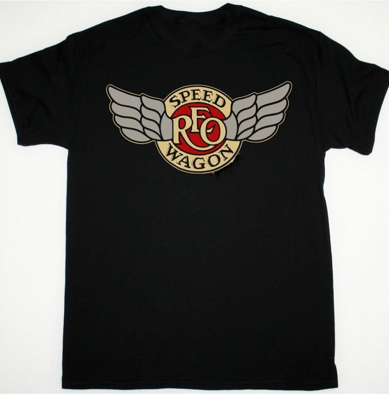 REO Speedwagon band T-shirt black Cotton All Sizes S-5XL - Walmart.com