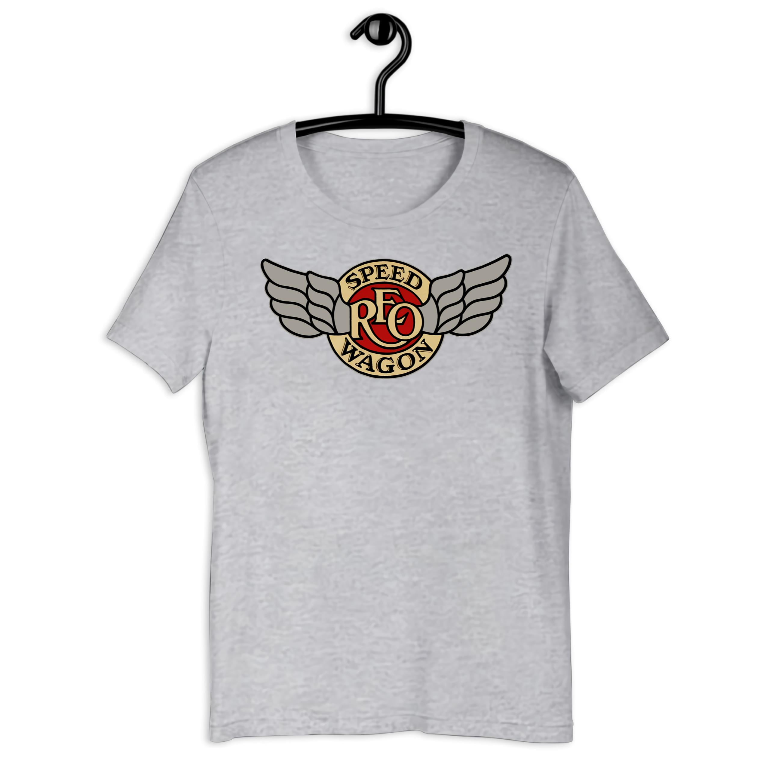 REO Speedwagon band logo T-shirt black Cotton All Sizes S to 5Xl ...