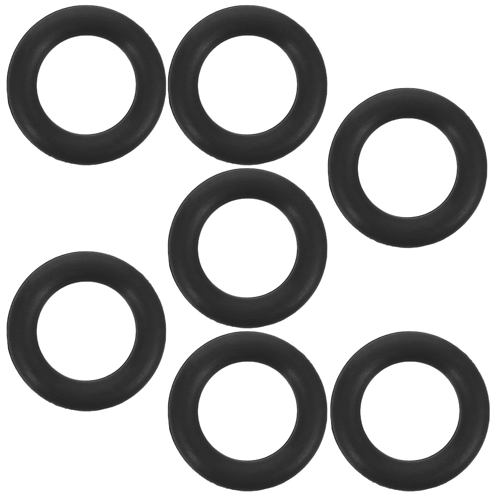 REOFLYUP 100pcs Rubber Sealing Washer Flat Washer Black High ...