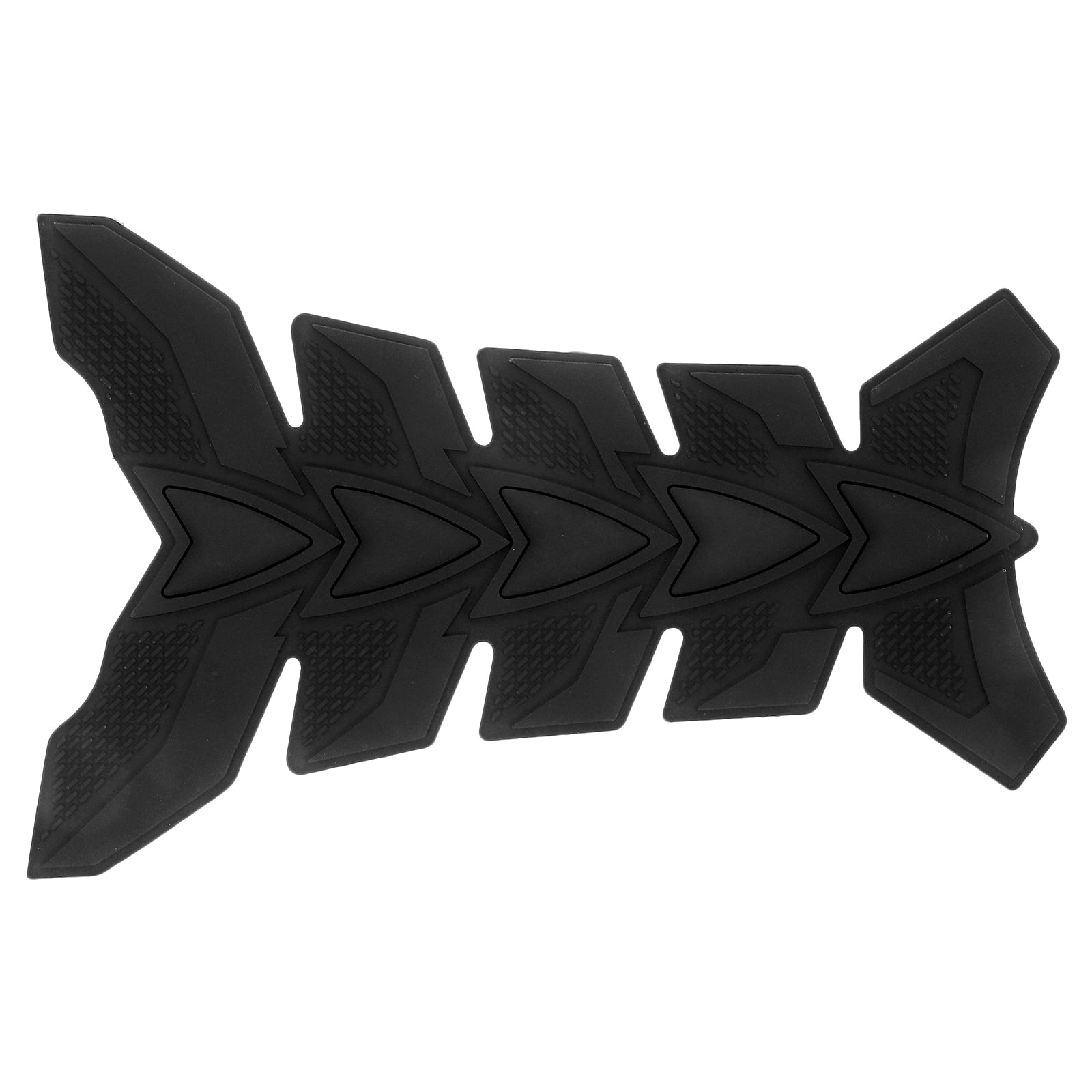 REOFLYUP Auto Hood Adhesive Decals Car Body Sticker Rubber Black 1Pcs ...