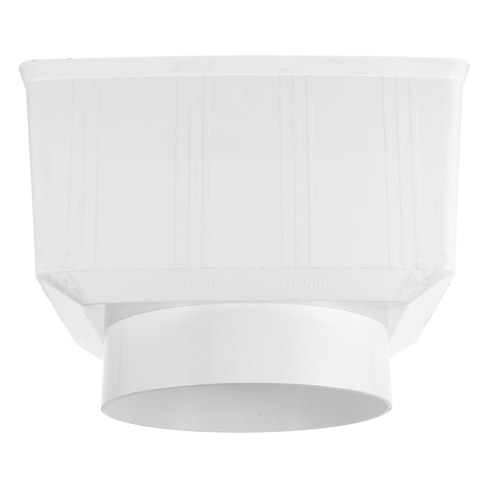 REOFLYUP Gutter Downspout Adapter for Home Foundation Protection White ...