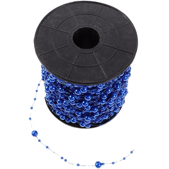 REOFLYUP String of Beads for Decorating Anniversaries Dark Blue Elegant ...