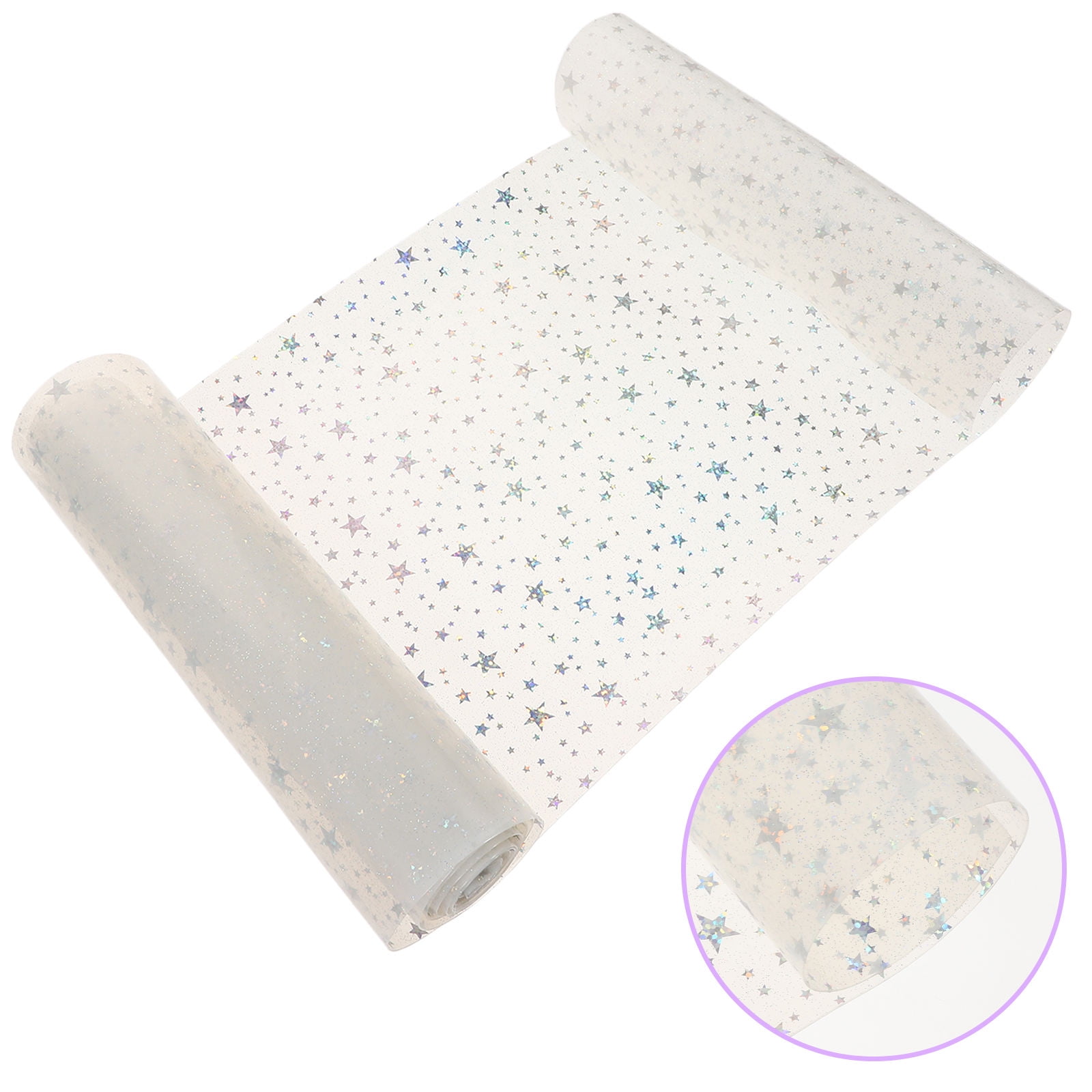 REOFLYUP Transparent PVC Fabric High Light Transmission DIY Material ...