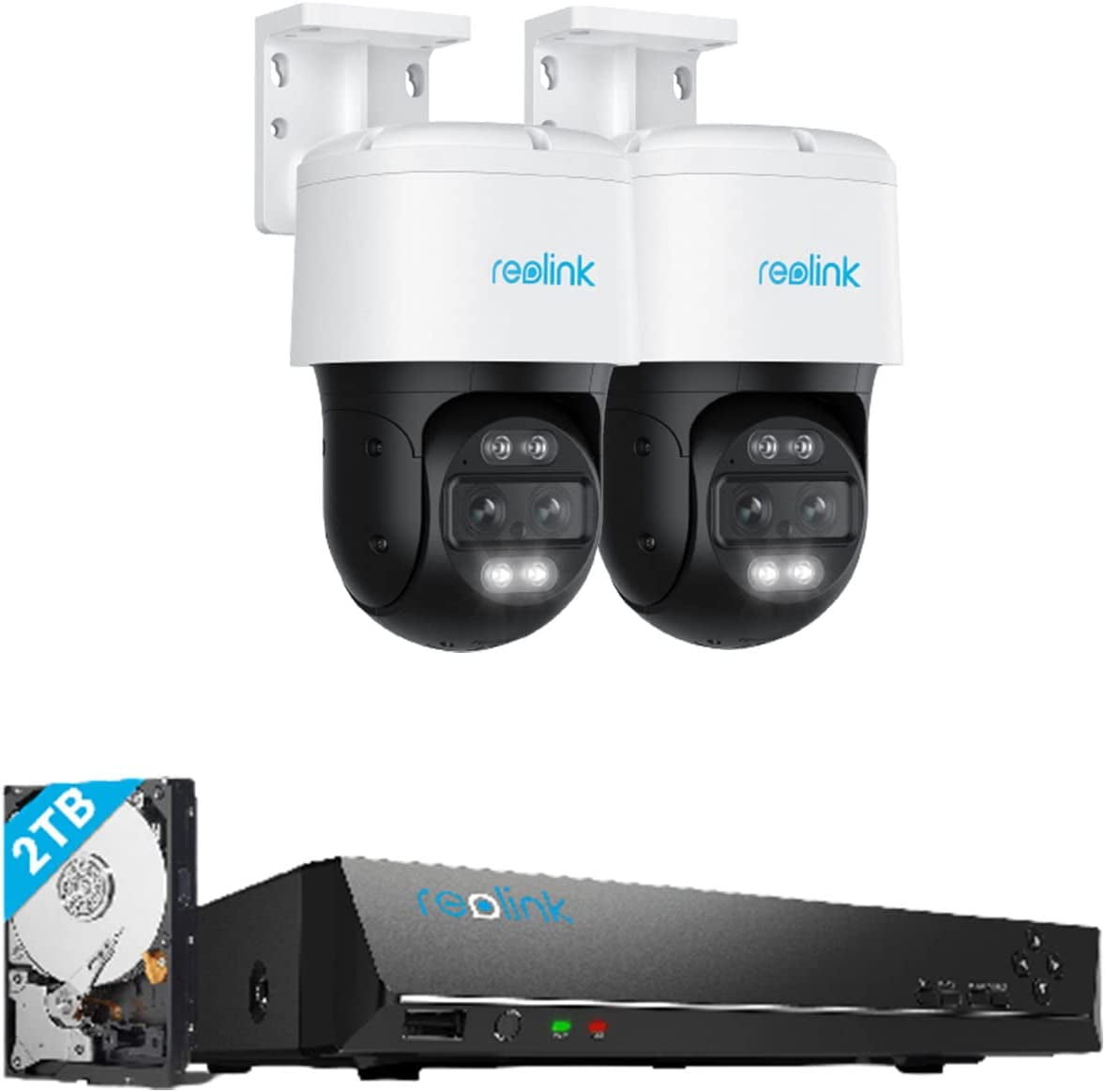 REOLINK 4K PTZ IP PoE Outdoor Security Cameras, Auto Tracking, Human ...