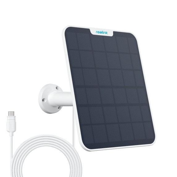 Reolink, Solar Panel, 6W Outdoor Power, Weather Resistant - Walmart.com
