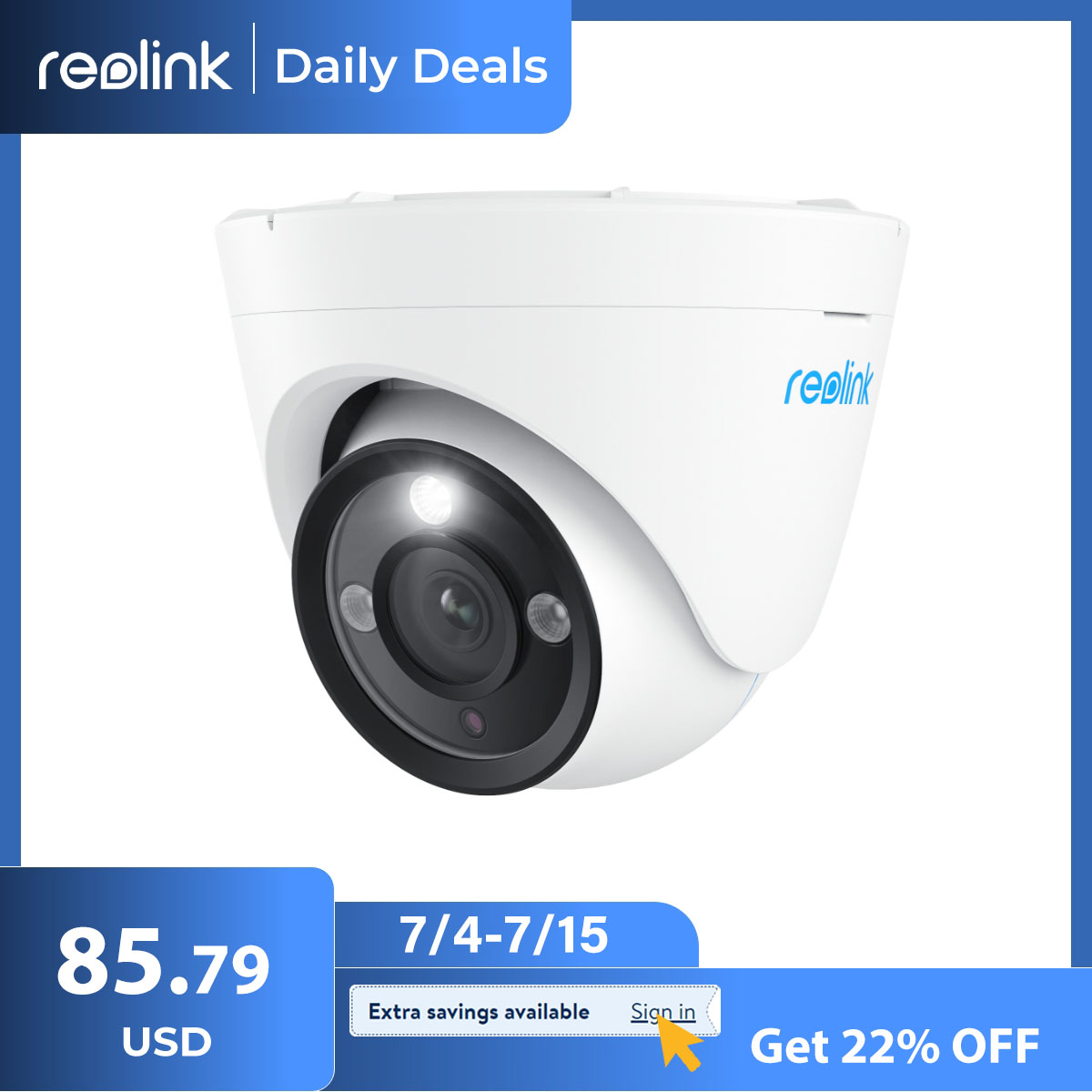 REOLINK RLC-833A 4K Security Camera Outdoor, Home IP PoE, 3X Optical ...