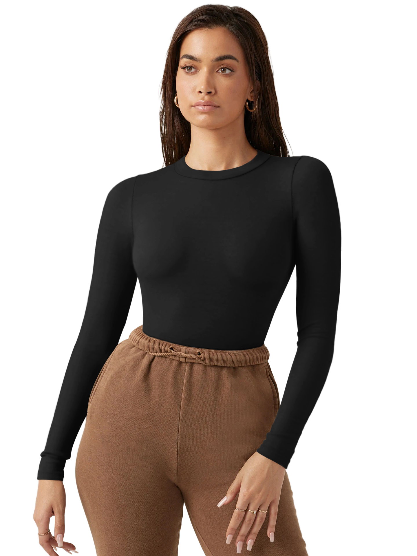 Free Assembly Womens Square Neck Bodysuit With Cap Sleeves