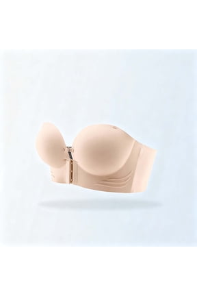 Shop Front Closure Strapless Bras in Plus Sizes and Neutral Colors
