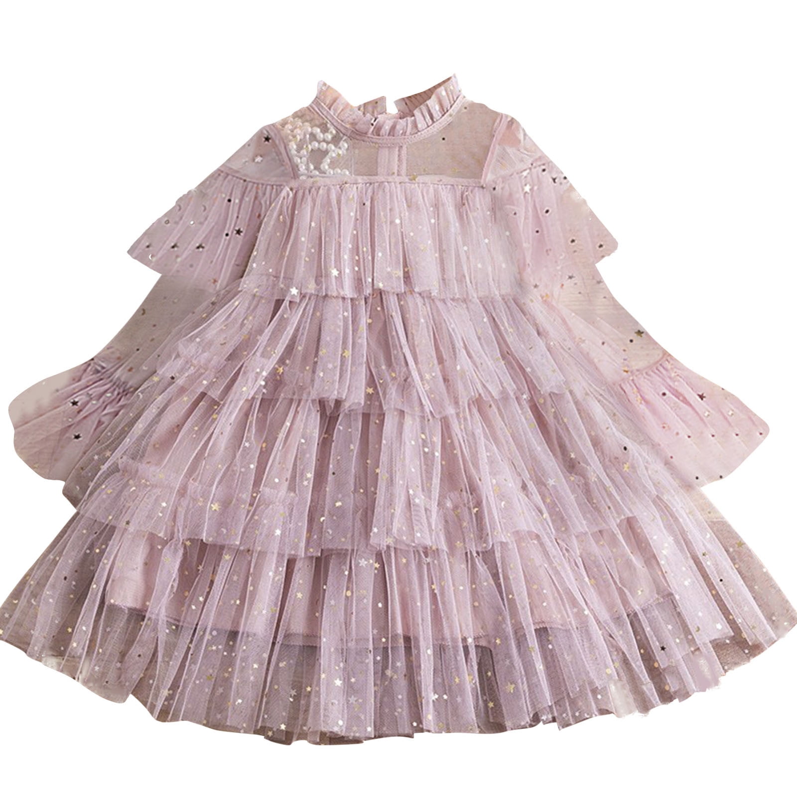 REORIAFEE Girls' Special Occasion Dresses Lace Tulle Dress Puffy ...