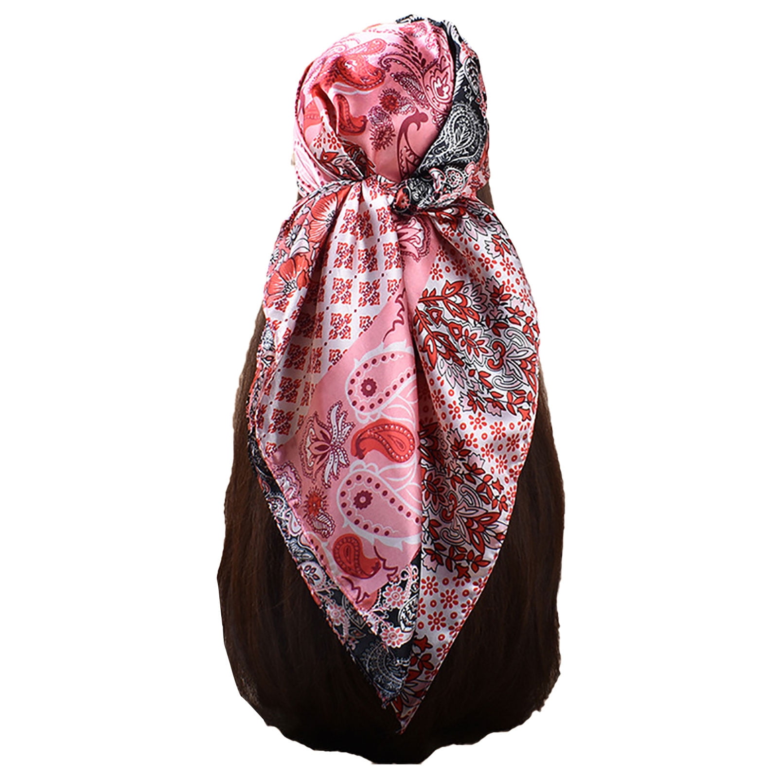 REORIAFEE Head Scarf for Women Like Silk Satin Scarf for Hair Wrapping ...