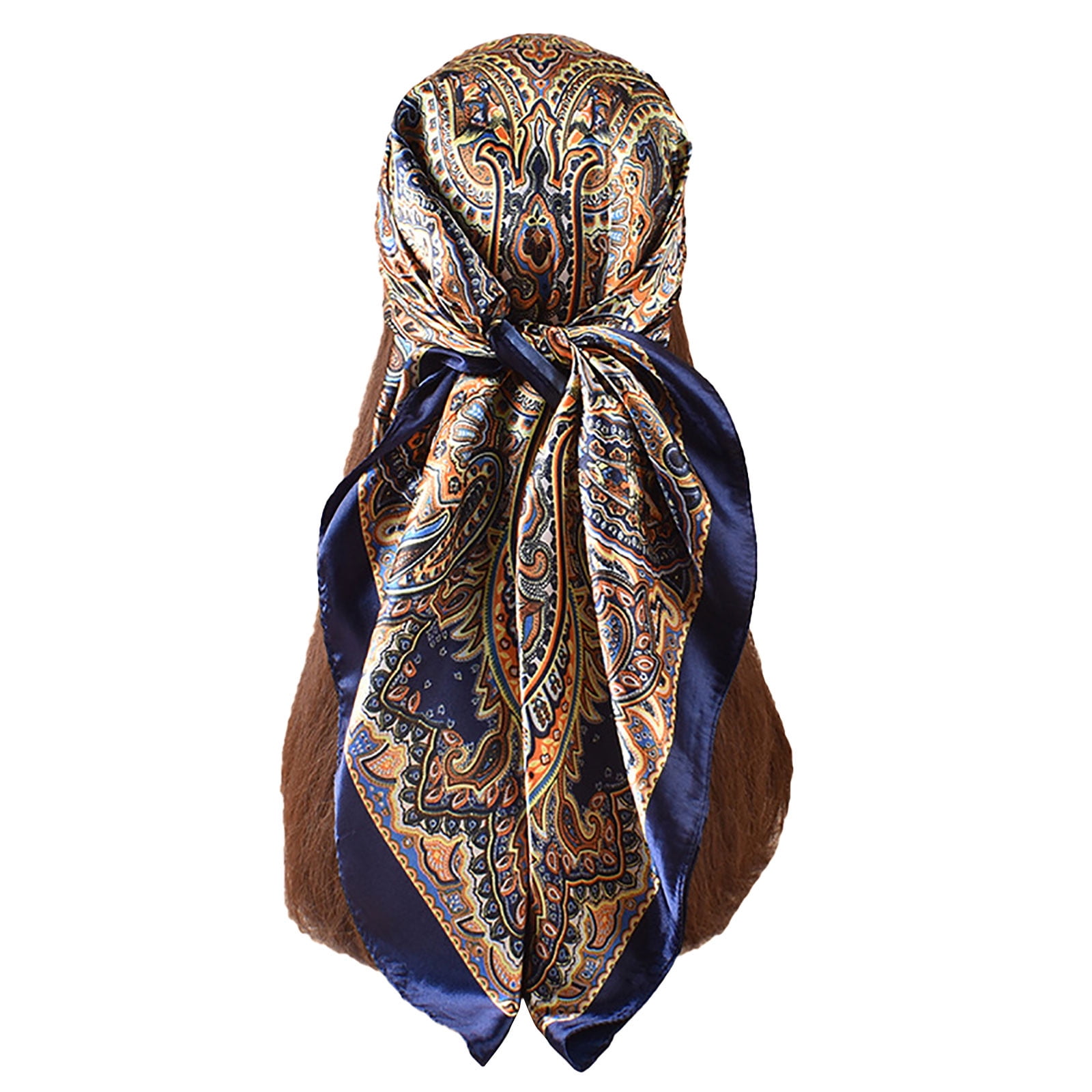 REORIAFEE Headscarf Women's Like Silk Satin Scarf for Hair Wrapping at ...