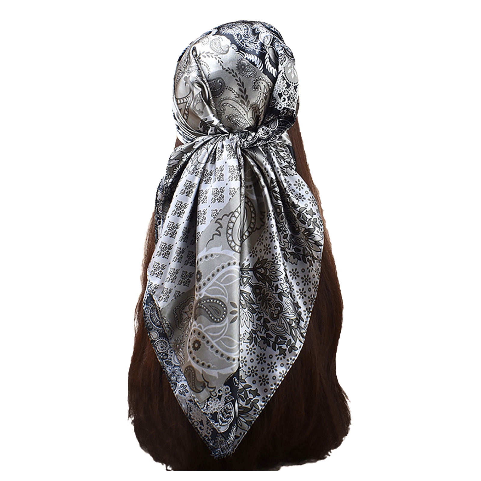 REORIAFEE Satin Headscarf Women's Like Silk Satin Scarf for Hair ...