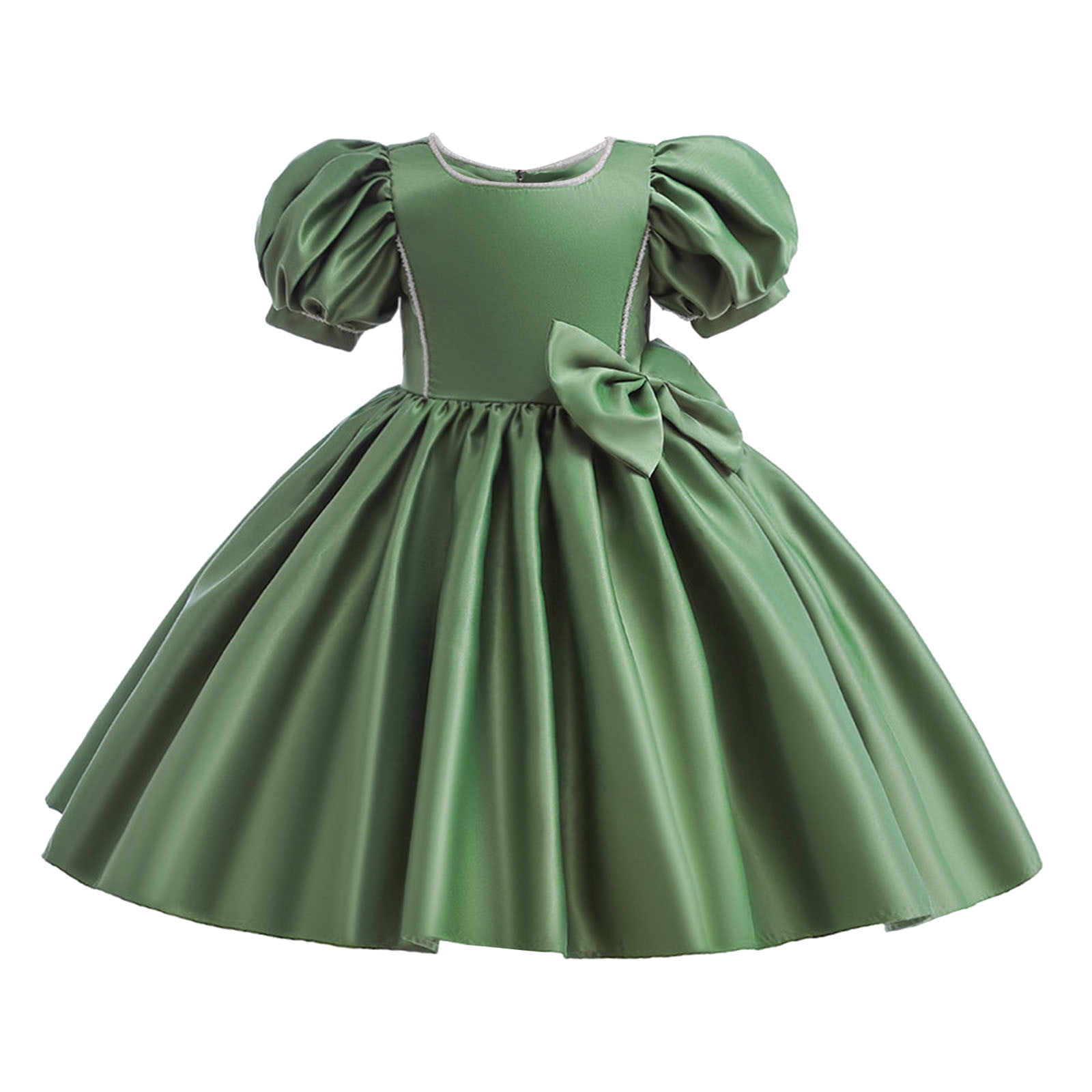 REORIAFEE Toddler Kids Girls Maxi Dress Tutu Puffy Dress Puffy Sundress ...