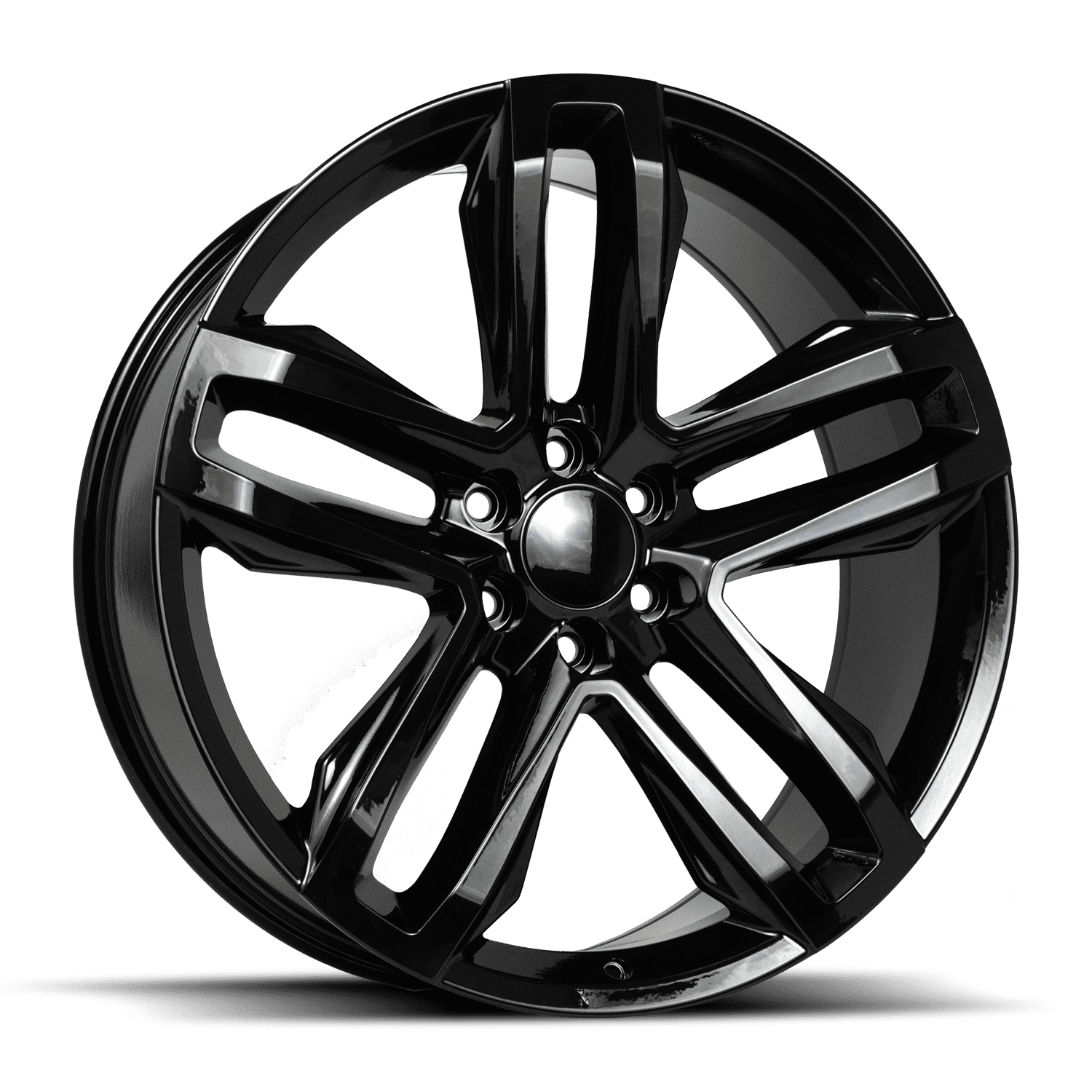REP C18 20X9 6X139.7+24 78.1 Gloss Black - Walmart.com