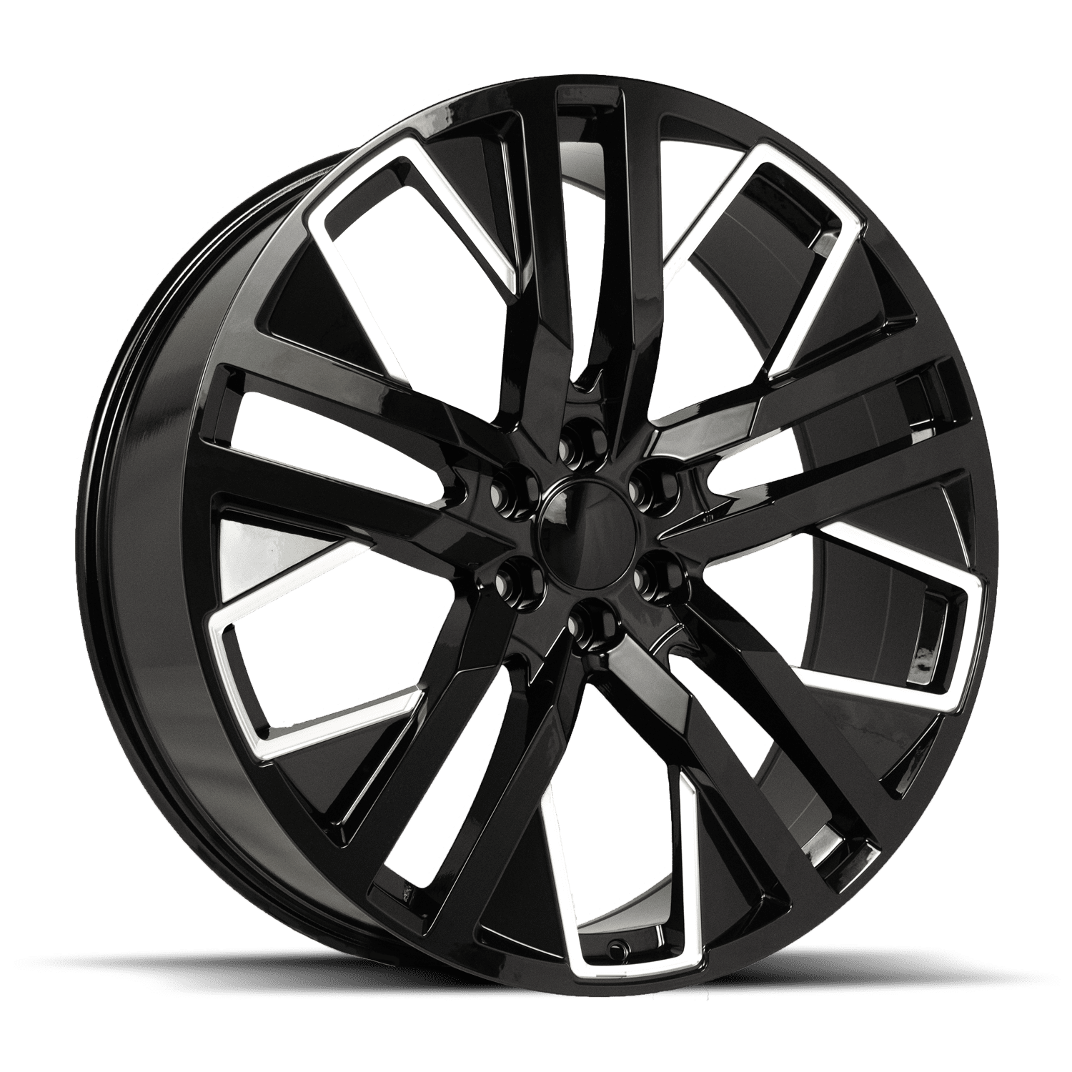 REP C21 26X10 6X139.7 +31 78.1 Gloss Black Milled Wheel - Walmart.com