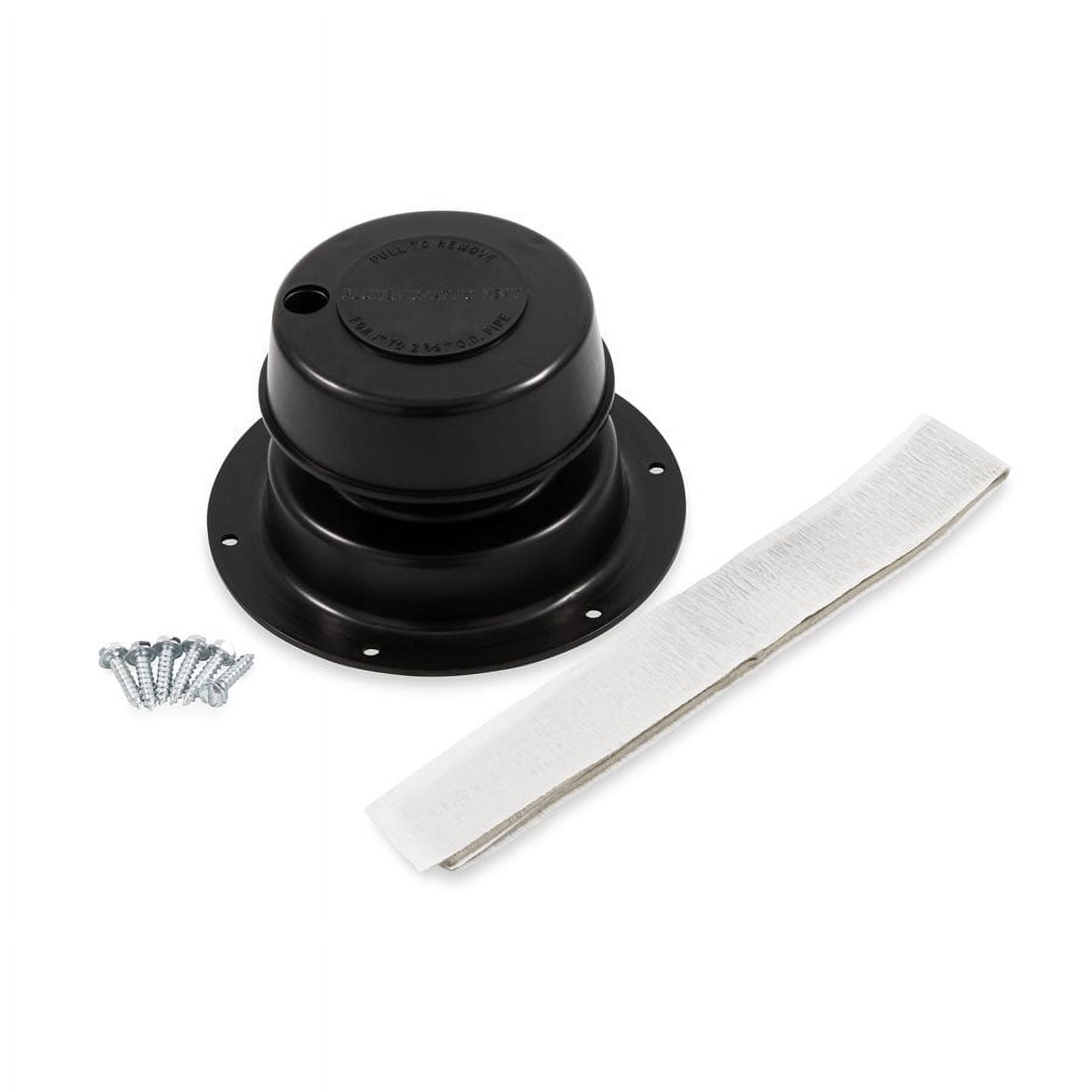Camco 40138 Plumbing Vent Kit - Black - Walmart.com