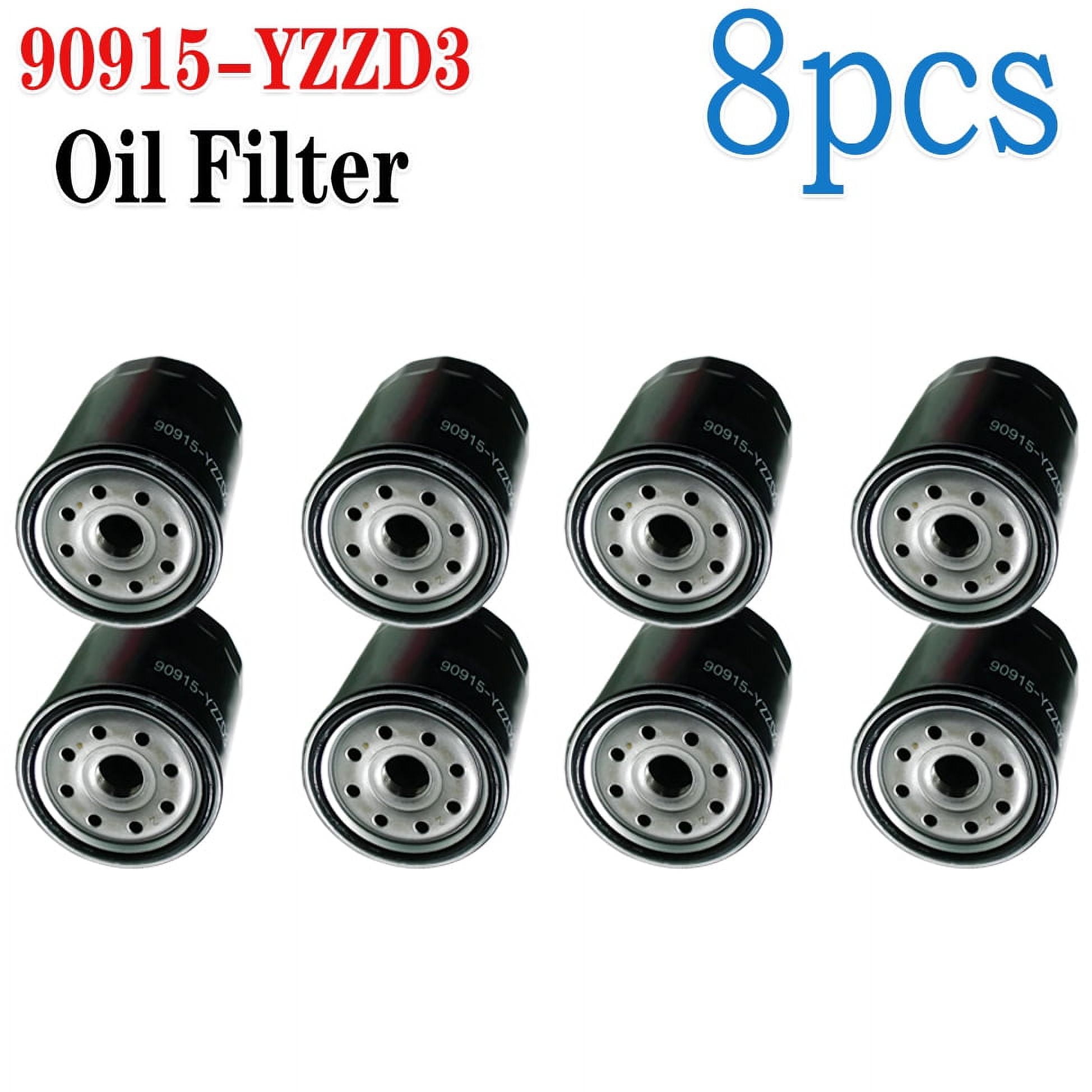REPLACE FOR LEXUS AND TOYOTA OIL FILTER 90915-YZZD3 8PCS - Walmart.com