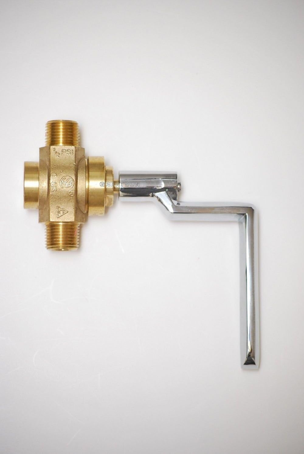 REPLACEMENT NATURAL CONTROL GAS VALVE FOR CHINESE WOK RANGE 1/2" w ...